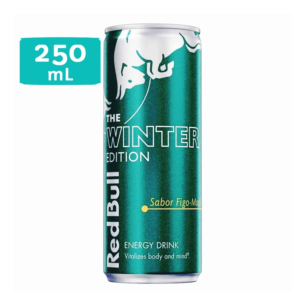 Energético Red Bull Figo e Maçã Lata 250ml | Shopee Brasil