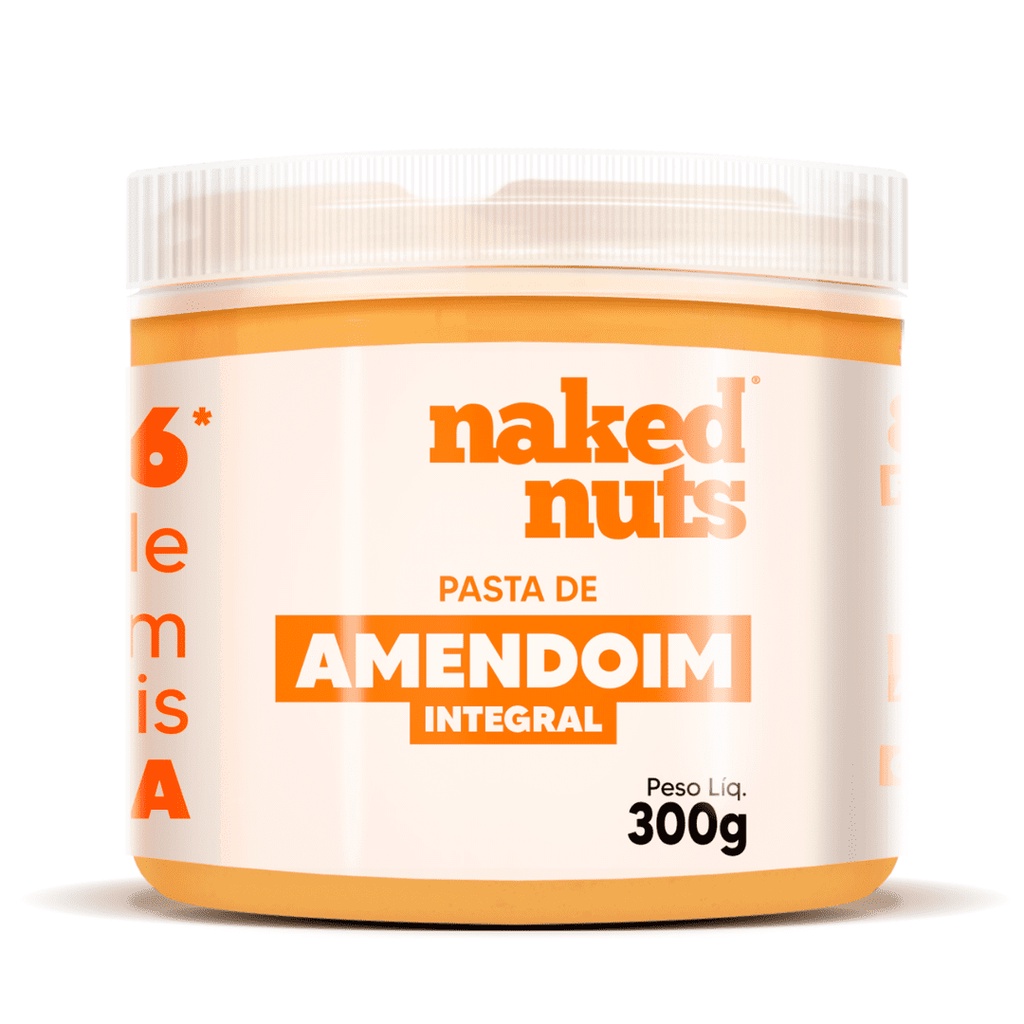 Pasta de Amendoim Integral (300g) - Pasta Fit com Zero Adição de Açúcar ...