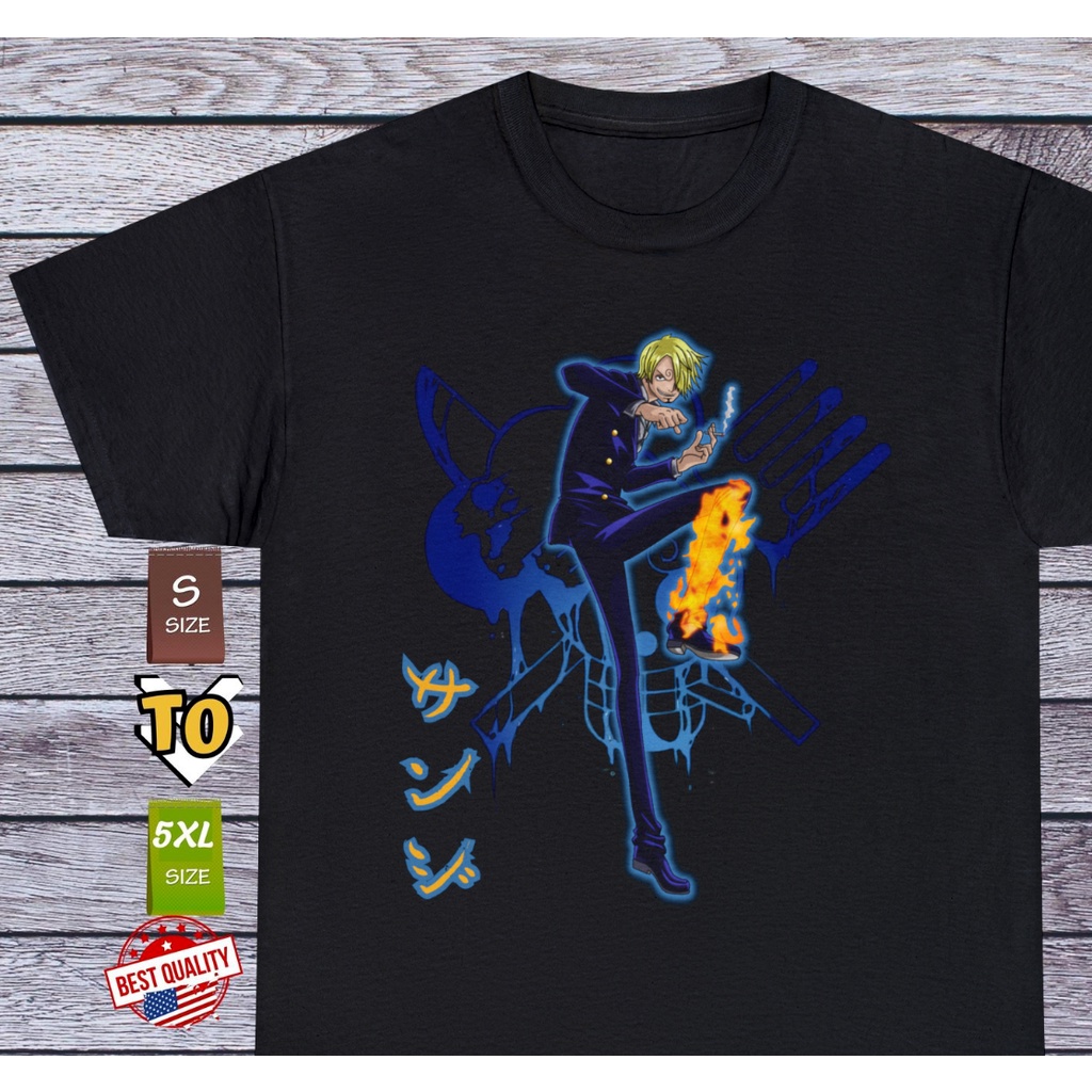 Camiseta Pirata One Piece Sanji Nami Manga Zoro Anime Macaco D Luffy ...