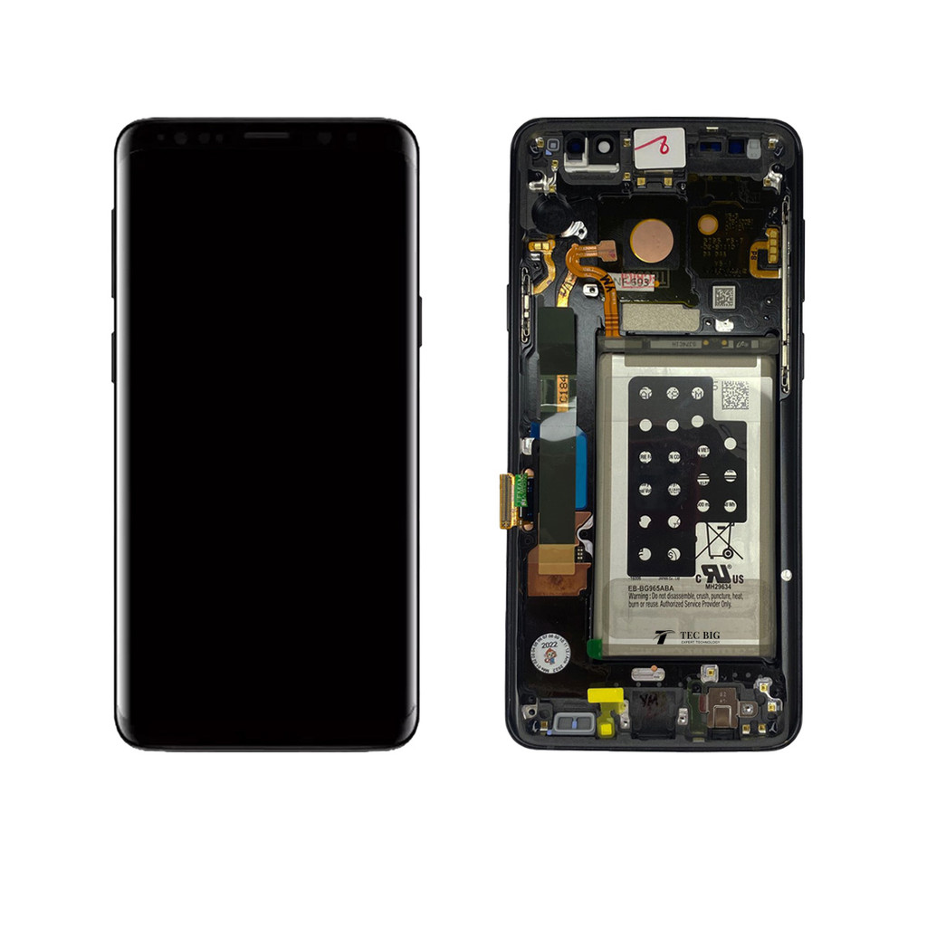 Tela Frontal Display LCD Para Galaxy S9 Plus G965 C/ Aro Original ...