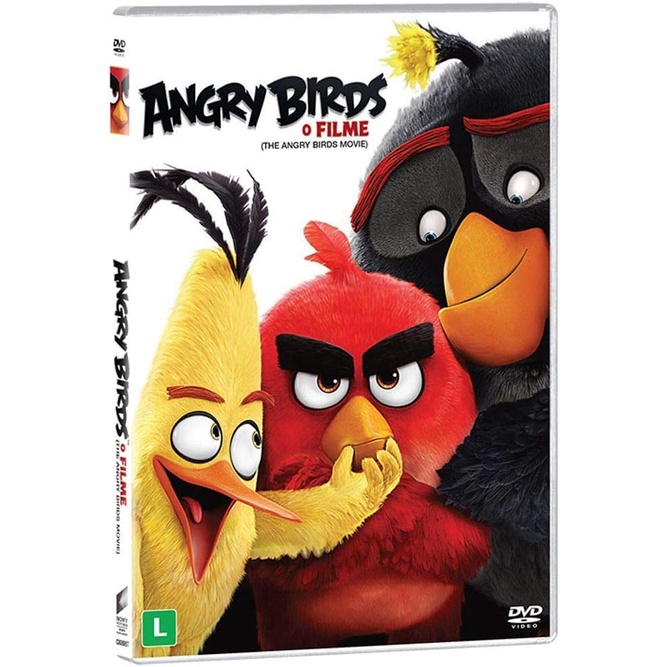 Angry Birds O Filme dvd original lacrado | Shopee Brasil