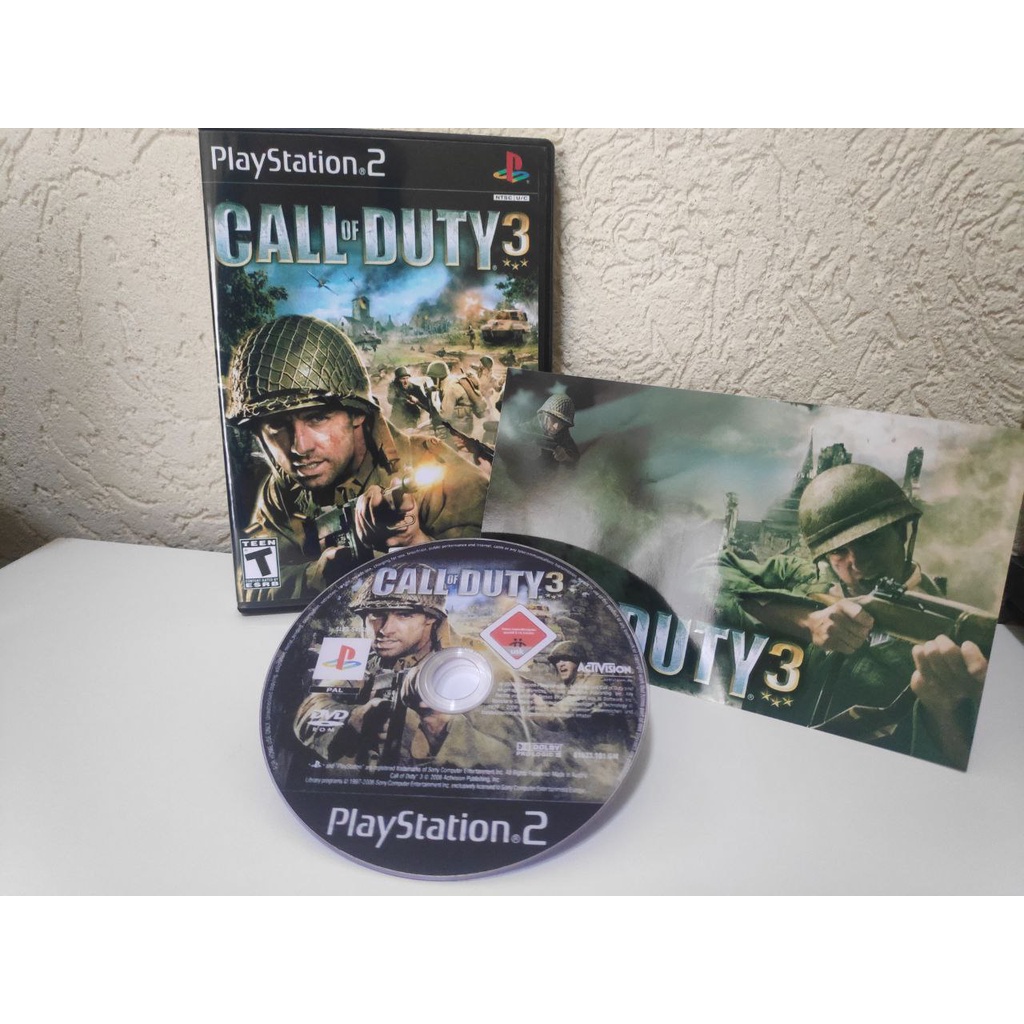 Call Of Duty 3 - PS2 | Shopee Brasil