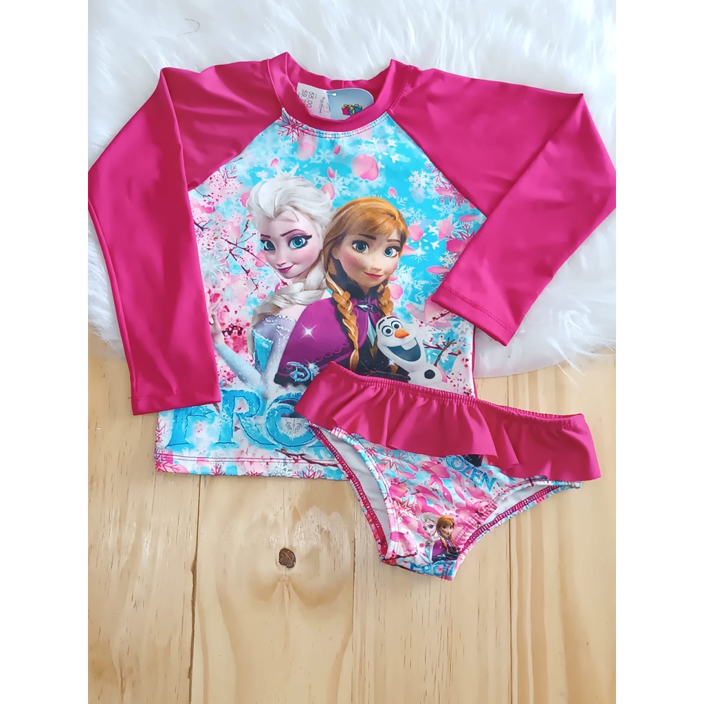 Conjunto Infantil UV Frozen | Shopee Brasil