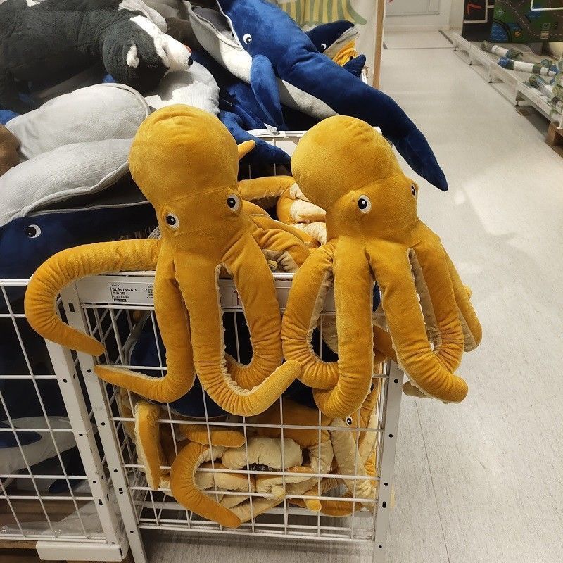 Ikea Collision Octopus Doll Octopus Octopus Octopus Plush Toy Doll Doll ...