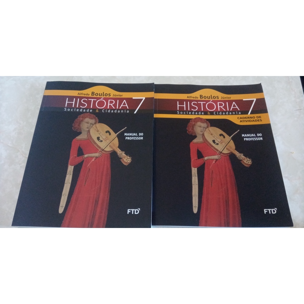 História Sociedade & Cidadania7 + Caderno de atividades. Livro Do ...