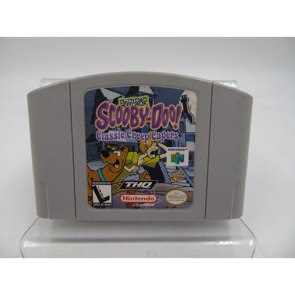 JOGO N64 - SCOOBY-DOO: CLASSIC CREEP CAPERS (1) | Shopee Brasil