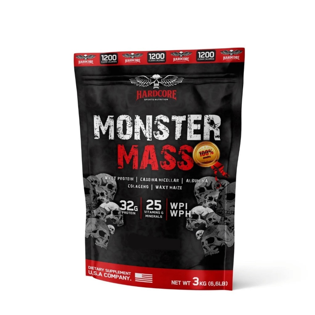 Monster Mass 3kg Hardcore | Shopee Brasil