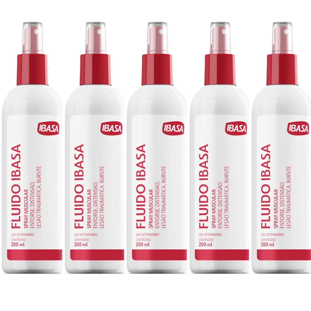 Fluído Ibasa 200ml - KIT 5 un | Shopee Brasil