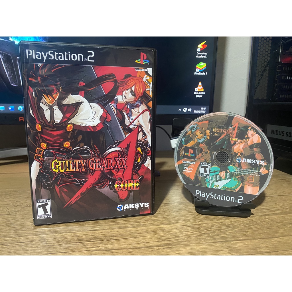Guilty Gear XX Accent Core para PS2 | Shopee Brasil