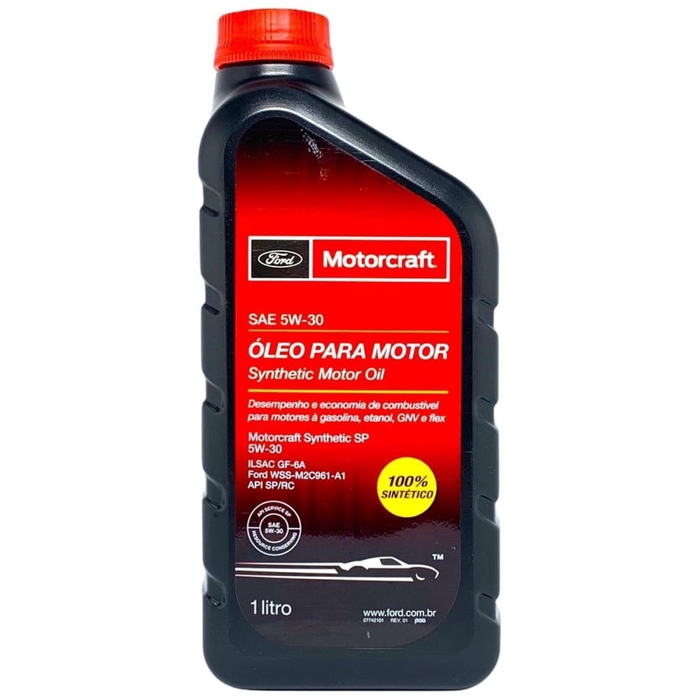 Oleo Sintetico 5w30 Motorcraft Fiesta Hatch 1.0 8v Zetec Roc | Shopee ...