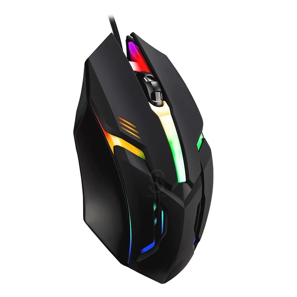 Mouse Gamer Led Usb 3200 DPI | Shopee Brasil