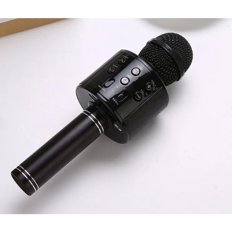Microfone Bluetooth Sem Fio Youtuber Karaoke Reporter Cores | Shopee Brasil