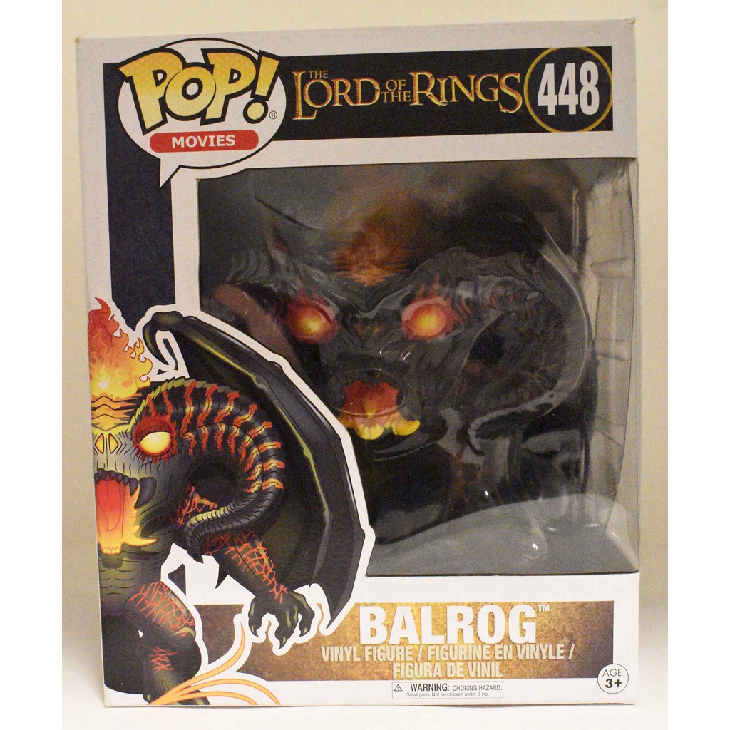 FUNKO Pop Balrog [com Detalhe] Lord Of The Rings 448 | Shopee Brasil