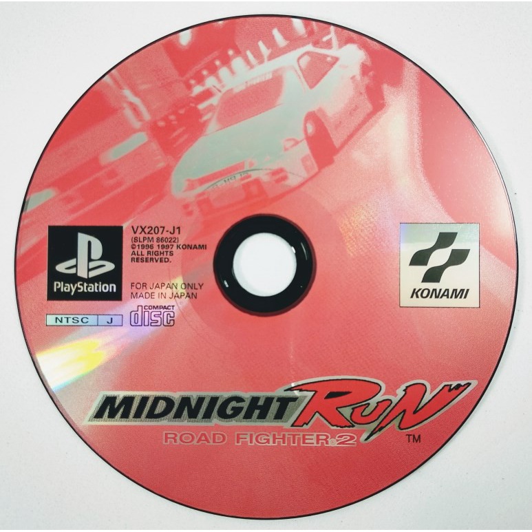 Jogo Midnight Run Road Fighter 2 Original [JAPONÊS] - PS1 ONE | Shopee Brasil