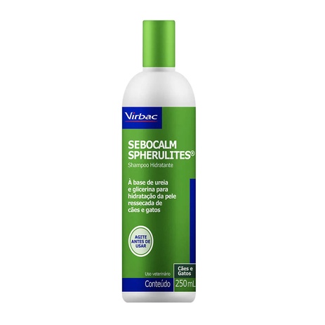 Shampoo Dermatológico Sebocalm Spherulites Virbac 250ml | Shopee Brasil