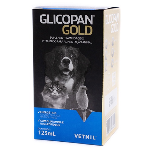 Suplemento Glicopan Gold 125ml | Shopee Brasil