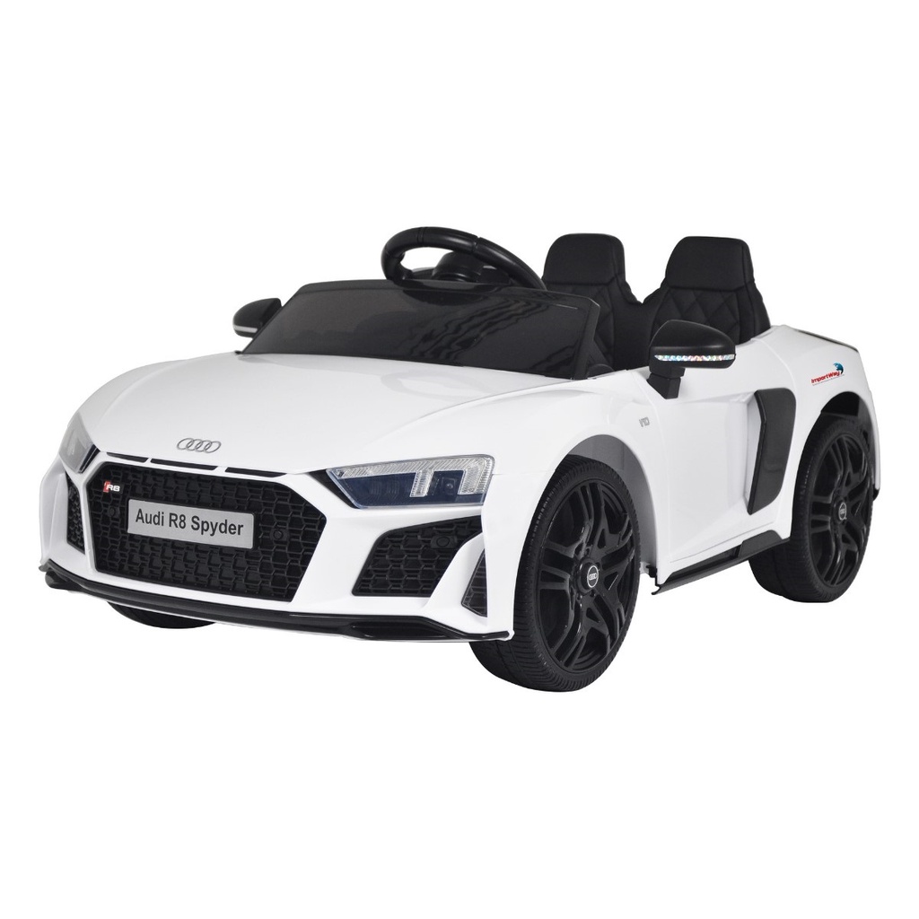 Carro Elétrico Infantil Audi R8 Spyder Com Controle Luz e Som Criança ...
