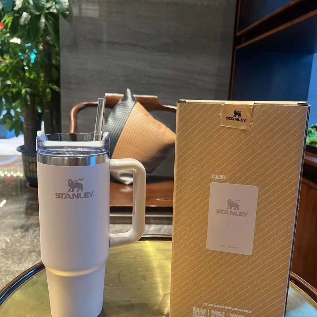 Stanley STANLEY Big Mac Handle Copo com canudo 1.200 ml Copo de água ...