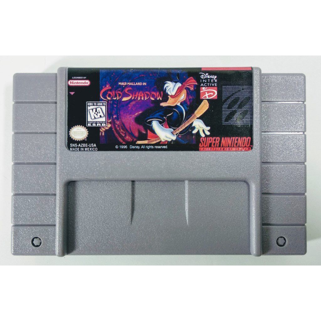 Jogo Maui Mallard In Cold Shadow - SNES | Shopee Brasil