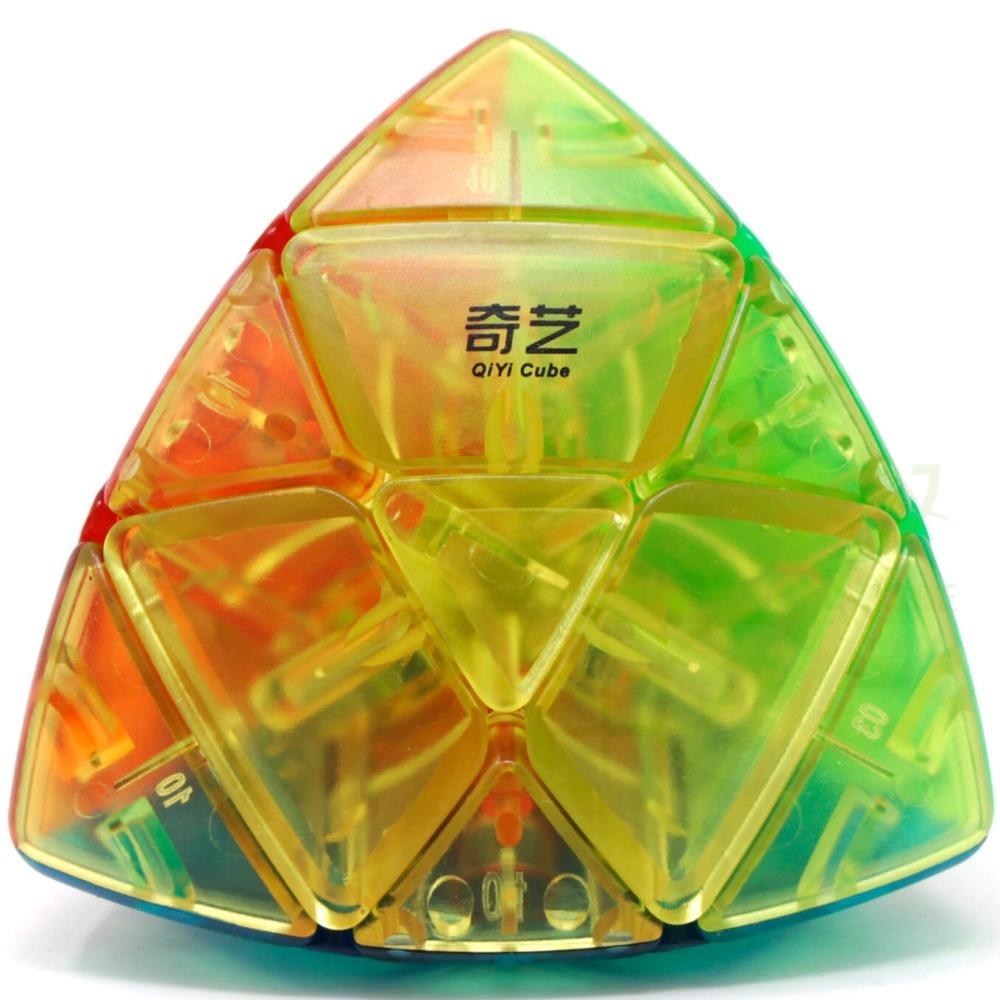 Cubo Mágico QiYi Mastermorphix Transparente Mofangge Crystal Master ...