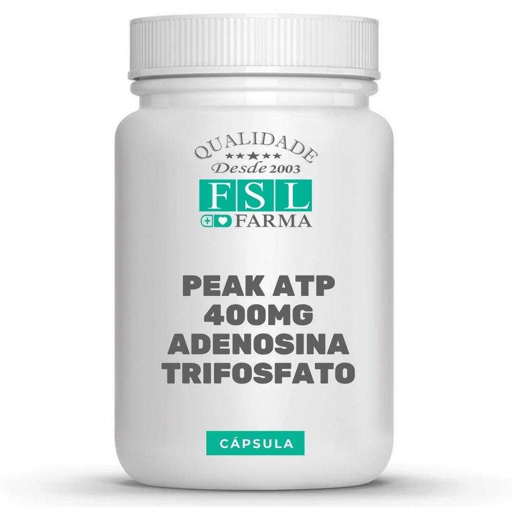 PEAK ATP | Adenosina Trifosfato | Pré Treino 400mg 30 Cápsulas | Shopee ...