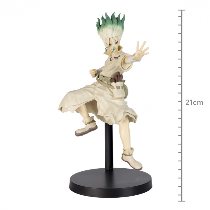 ACTION FIGURE DR.STONE - SENKU ISHIGAMI - FIGURE OF STONE WORLD REF ...