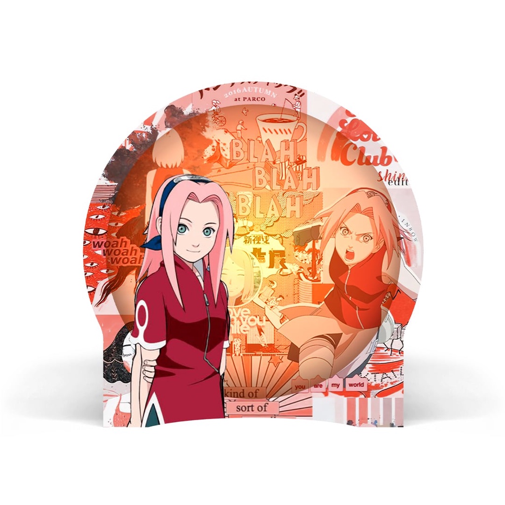 Luminária Circular - Anime Naruto Sakura Kawaii | Shopee Brasil