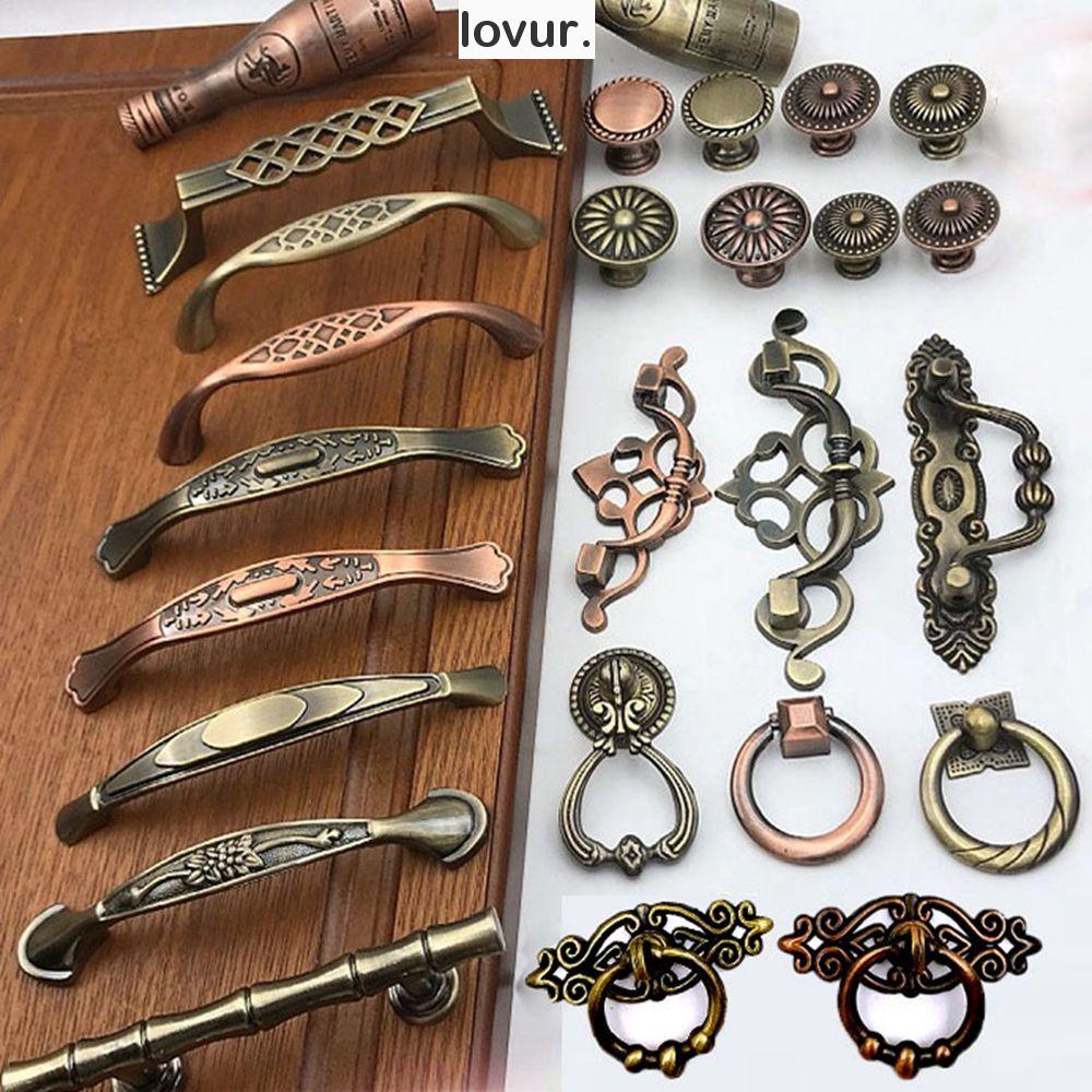LOVUR Móveis Antigos Puxadores De Retro Decoração Gaveta Porta De ...