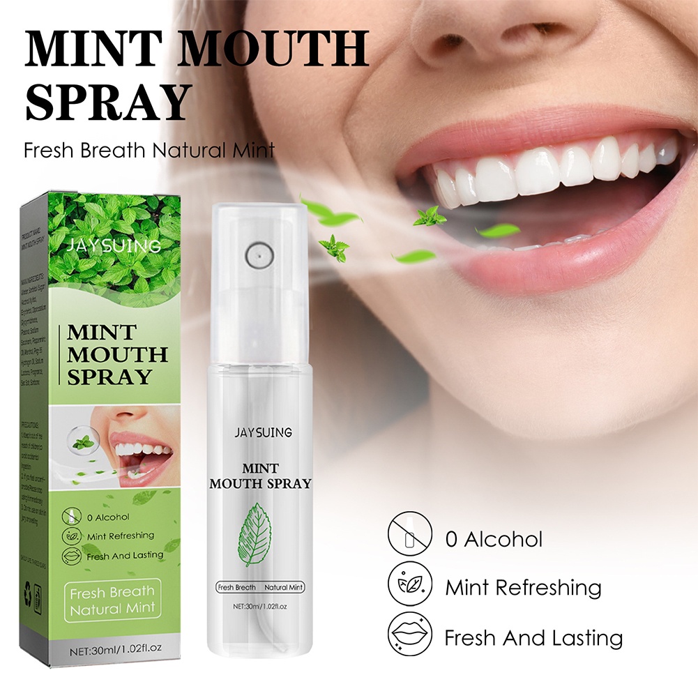 Spray Oral Fresco Para A Boca De Menta Com Respirador Remover O Cheiro ...