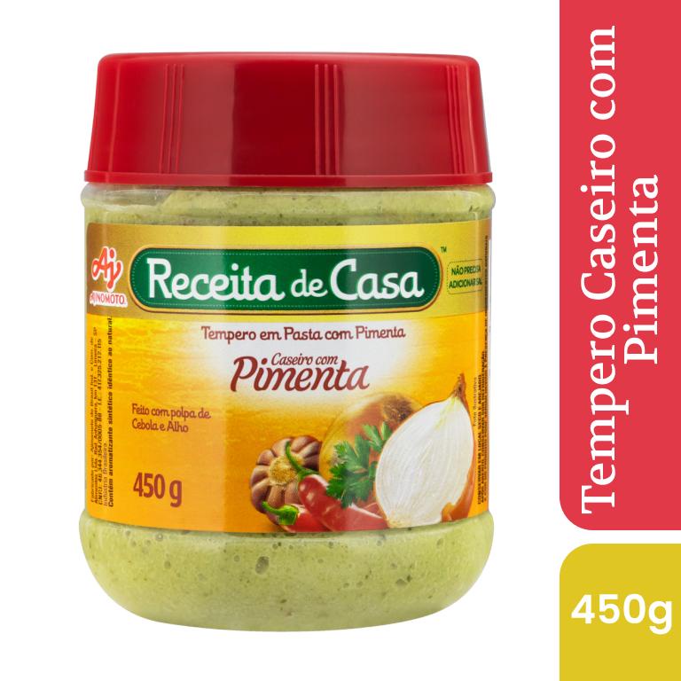 Tempero Receita de Casa com Pimenta 450g | Shopee Brasil