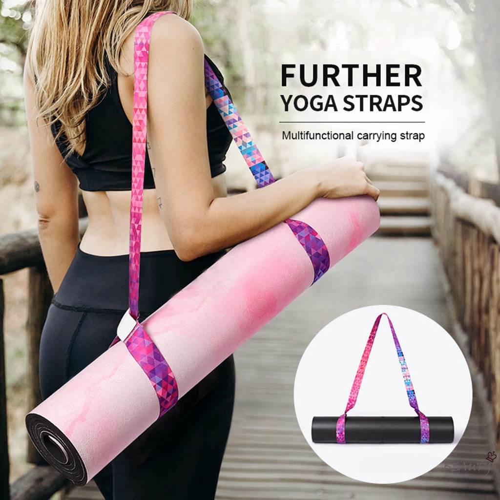 Porta Esteira De Yoga Ajustável Faixa De Alongamento De Resistente E ...