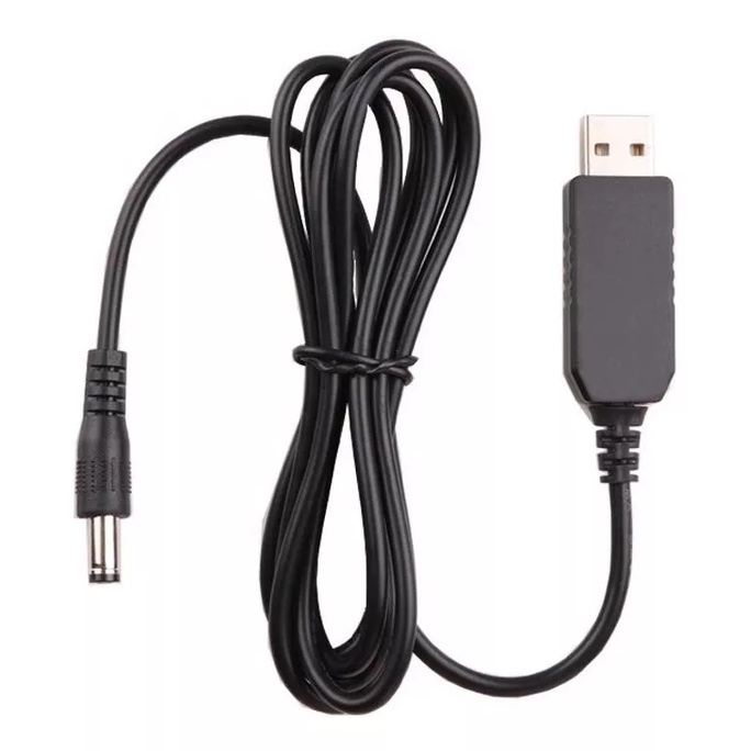 Cabo Usb Conversor Dc Step Up Entrada 5v Para 9v Dc | Shopee Brasil