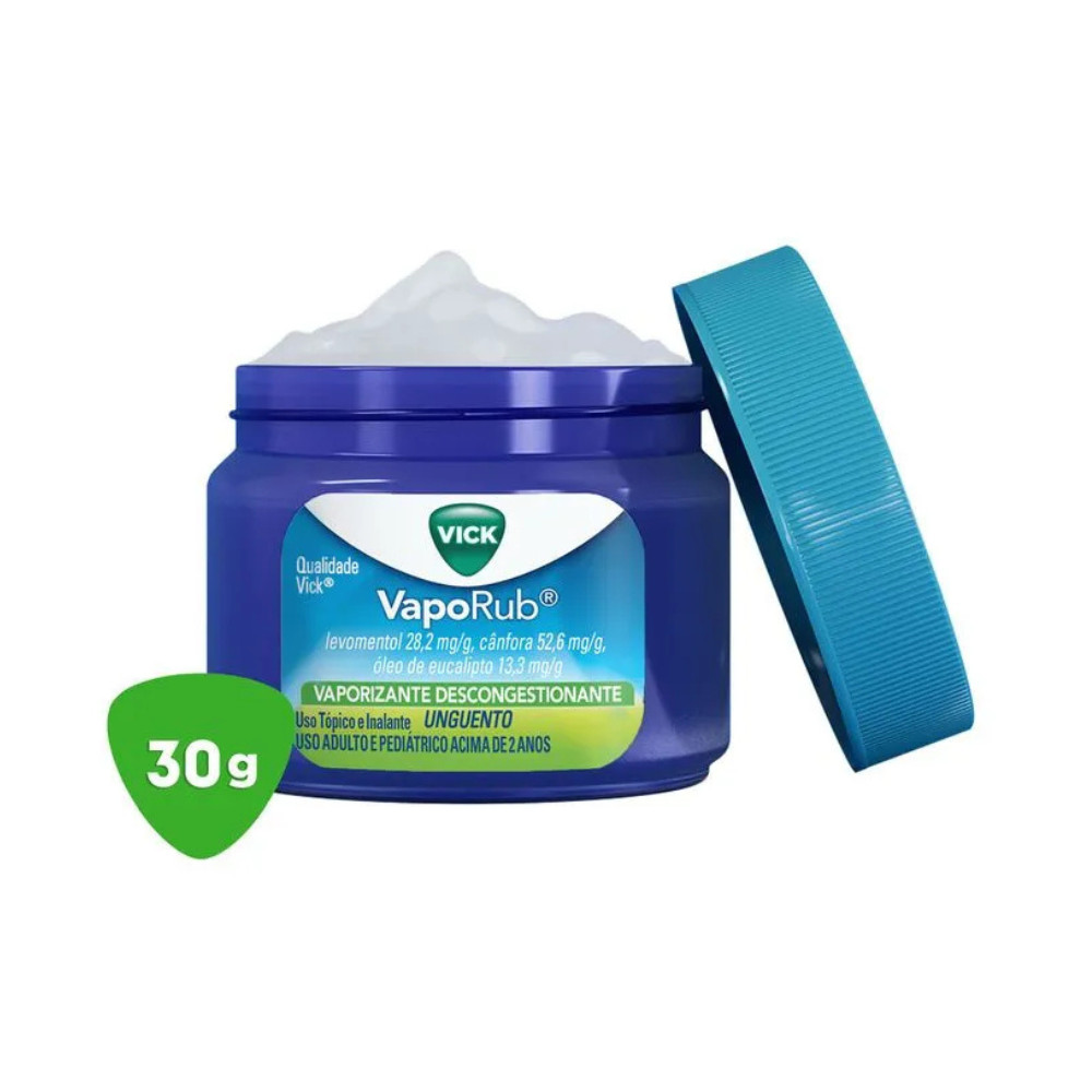 Descongestionante Vick Vaporub Pomada 30g | Shopee Brasil