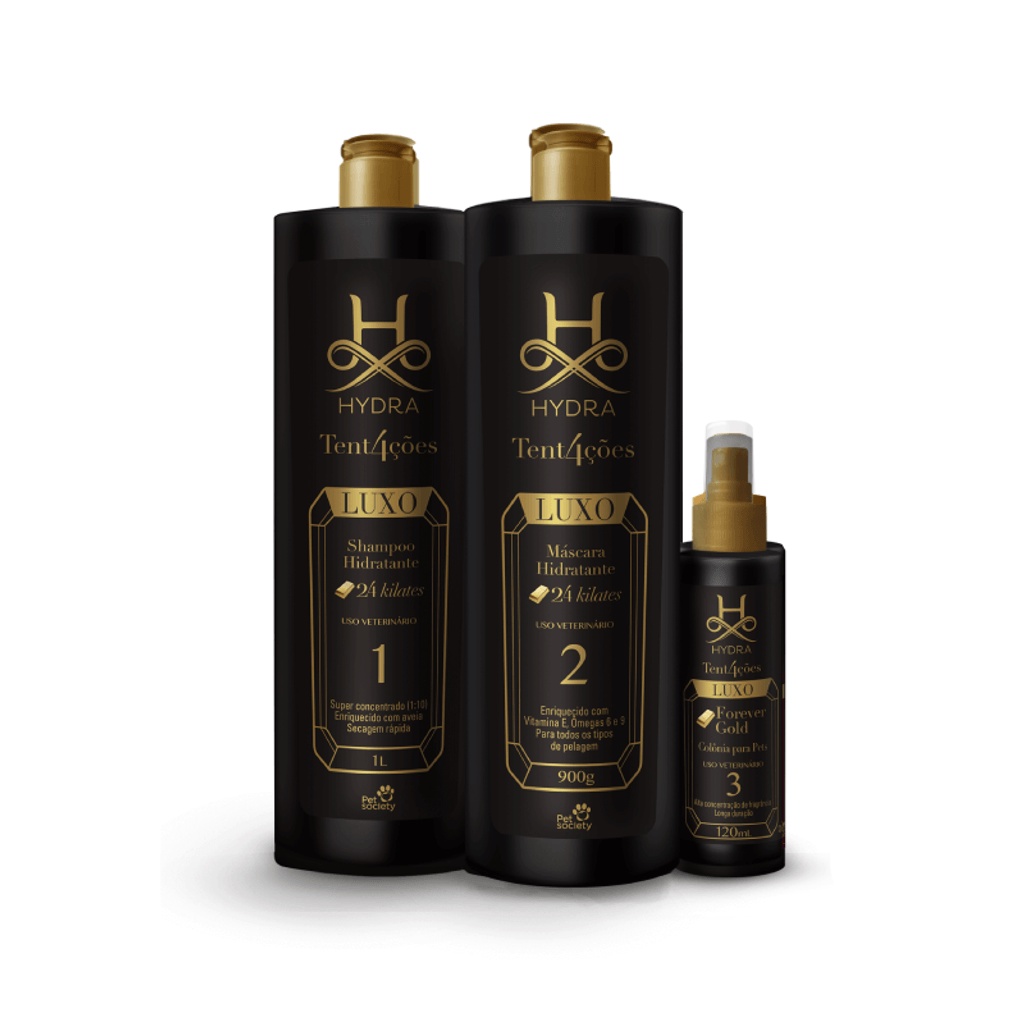 Kit Hydra Groomers - Luxo | Shopee Brasil
