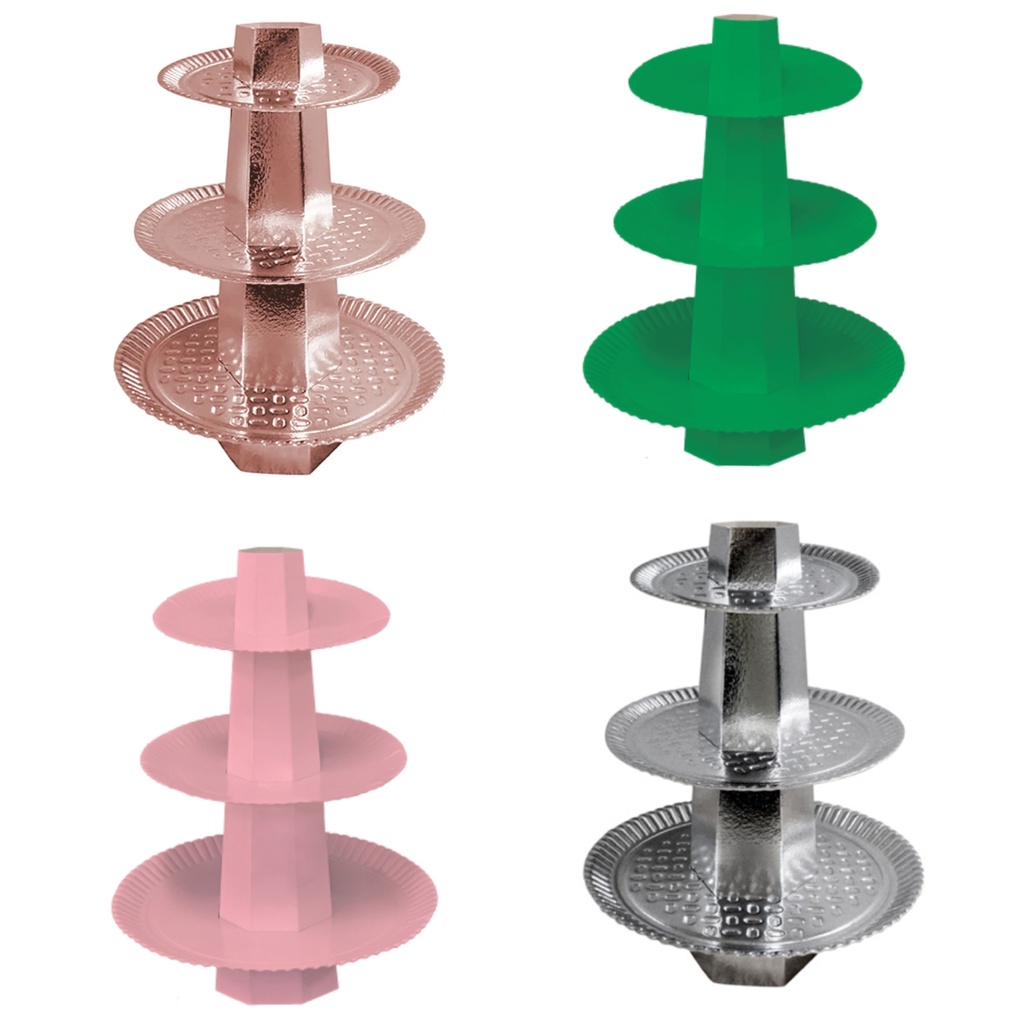 Baleiro 3 Andares 01 Unidade Baleiro Porta Bala De Aniversário ...