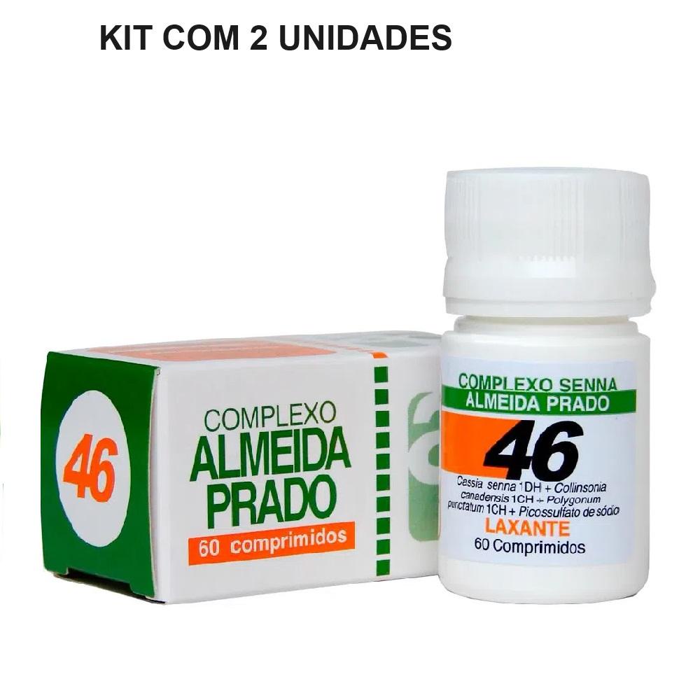 Kit Complexo Homeopático Almeida Prado 46 C/ 2Un De 60 Comp | Shopee Brasil