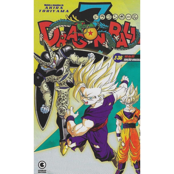 Mangá Dragon Ball Akira Toriyama Edição Z-36 (2003) | Shopee Brasil