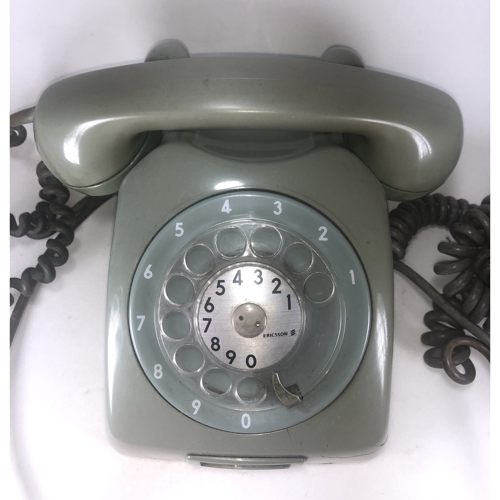 Telefone Antigo De Disco (analógico) Ericsson - C T B 1977 | Shopee Brasil