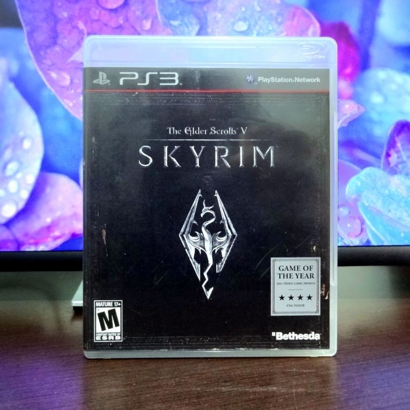 The Elder Scrolls V Skyrim PS3 Mídia Física Jogo Original (Usado ...