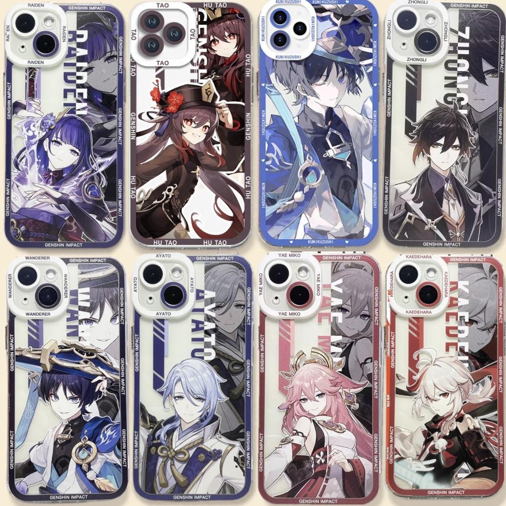 Genshin Impact Wanderer Kaedehara Zhongli Hu Tao Caixa Para Samsung ...