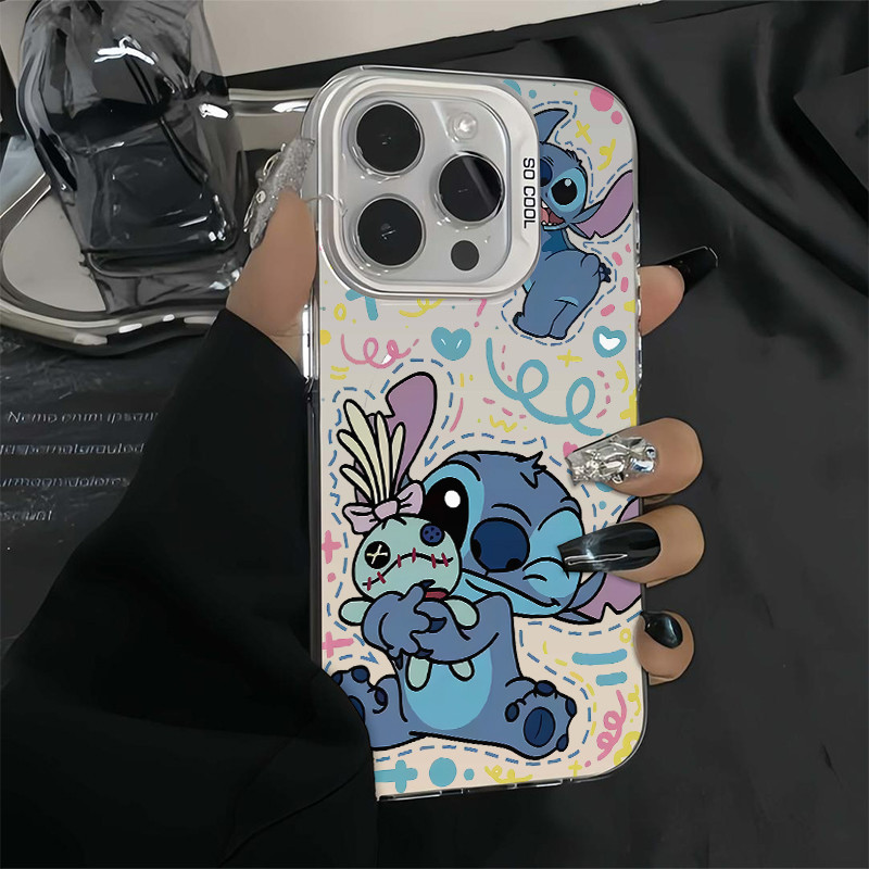 Capinha anti impacto De Disney lilo stitch Para Samsung S22 S24 S23 Ultra A23 A13 S20FE A32 A10 ...