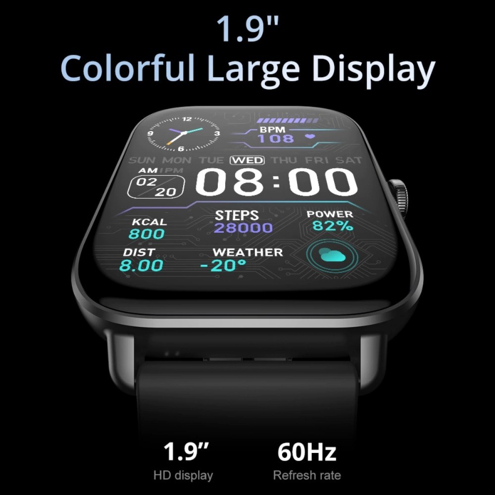 Smartwatch H13 PRETO 128mb Tela Infinita, Gps, Chamadas E Notificações ...