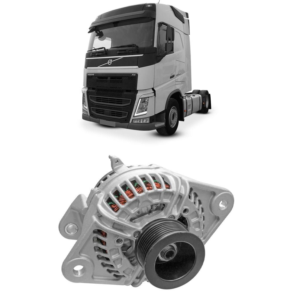 Alternador Volvo Fh-500 2012 A 2017 24v 80a Zen 41016 | Shopee Brasil