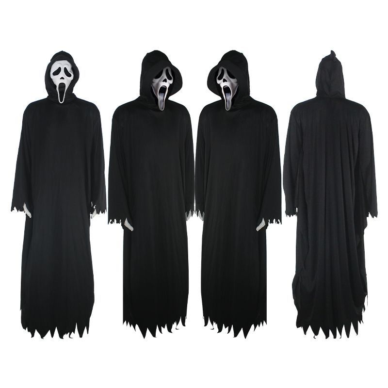 【pronto para enviar】ghostface Máscara de grito de surpresa Máscara de ...