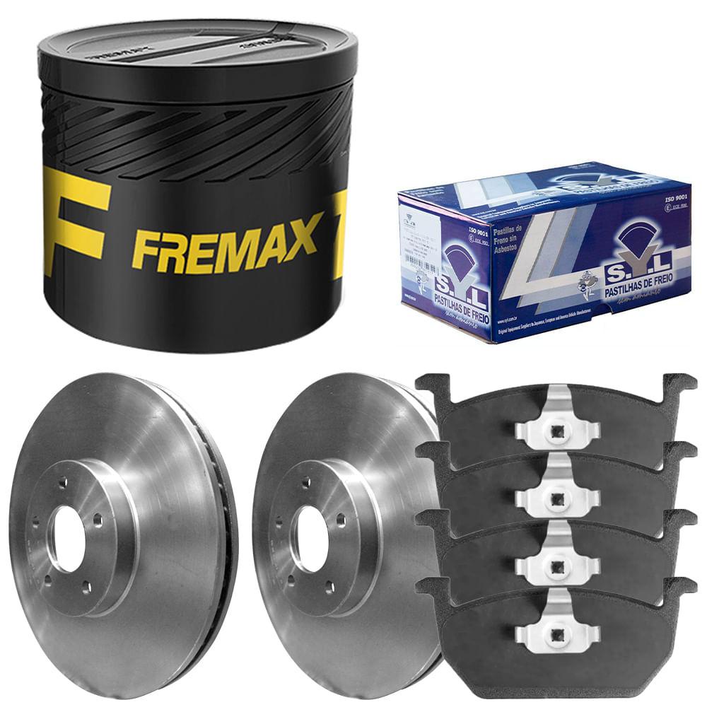 Kit Pastilha Disco Dianteiro Ventilado VW T-Cross Fremax SYL | Shopee ...