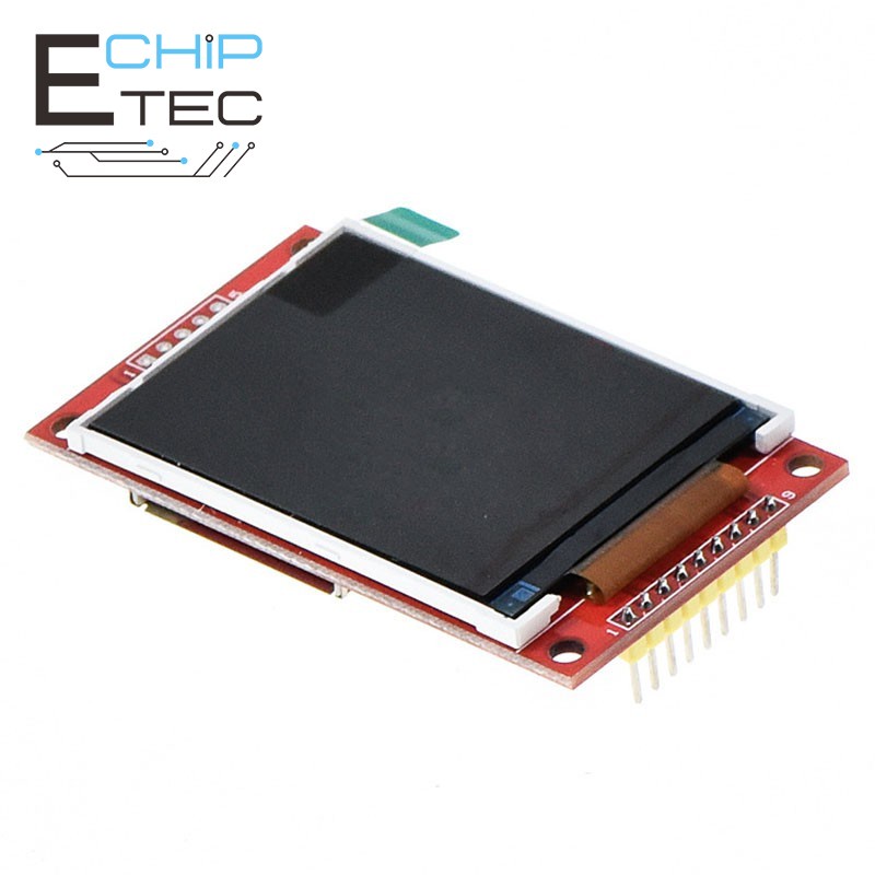1PCS 2.2 " 240 * 320 Ponto SPI TFT Monitor Do Módulo Serial LCD il9341 ...