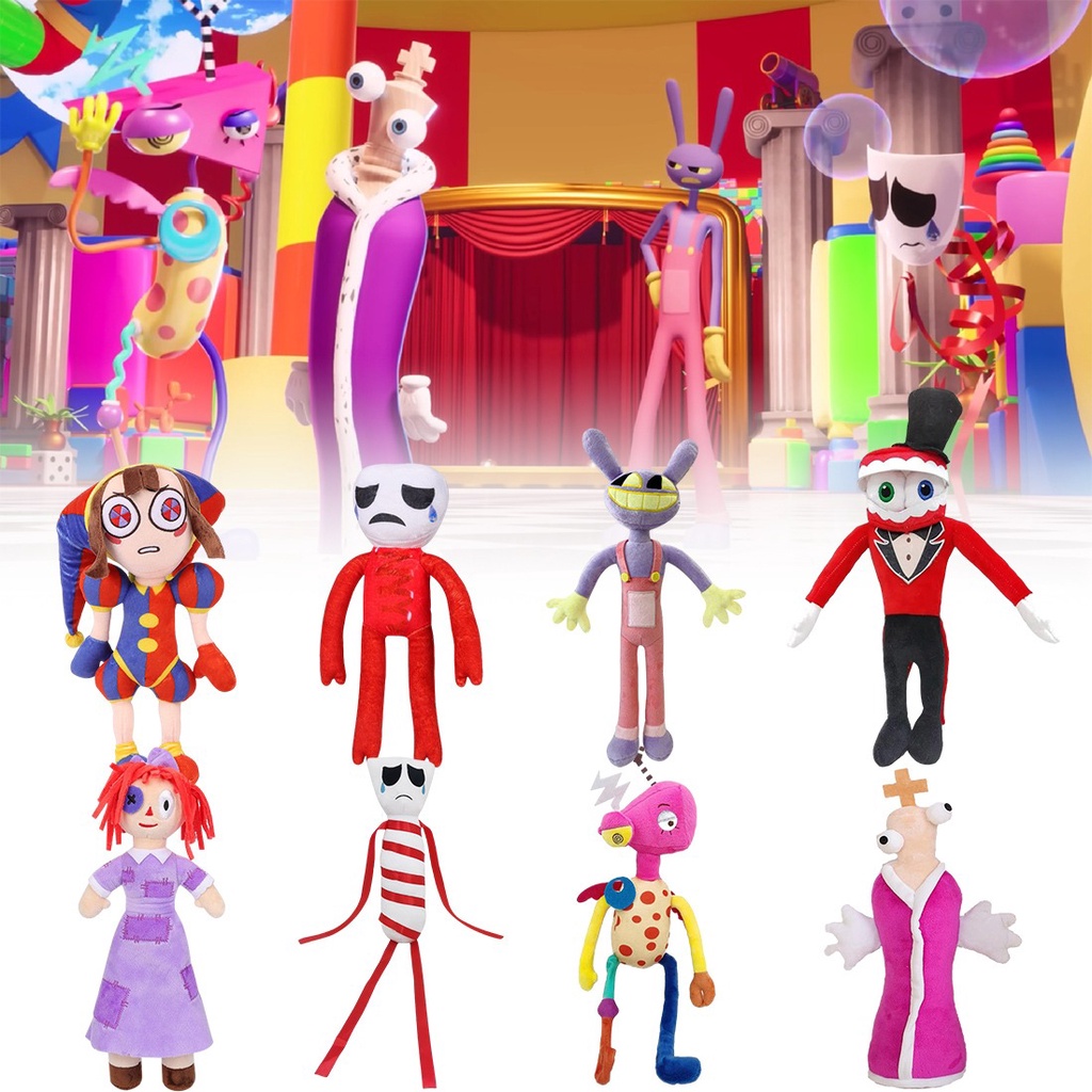 Digital Circus The Amazing 8 Inch Deluxe Plush - Kinger The Amazing ...