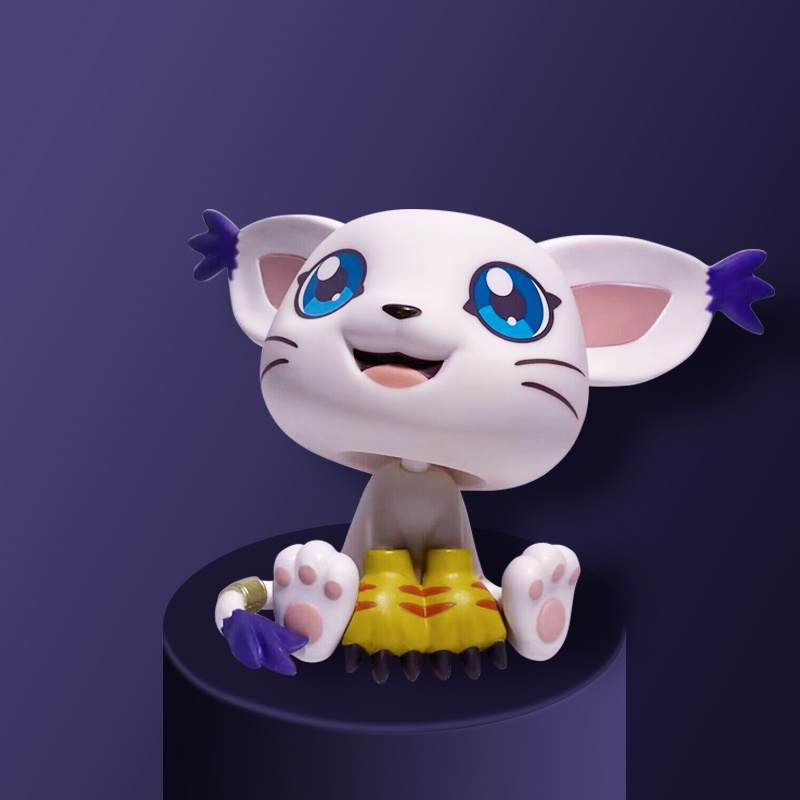 Digimon Edition Dilumon Yagumon Unicórnio Gabumon Gemamon Figura ...