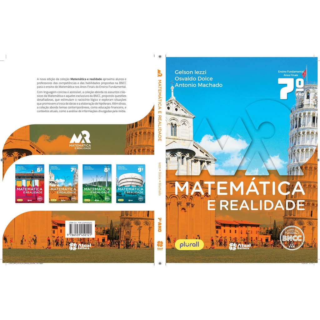 Livro - Matematica E Realidade - 7º Ano - 10ª Ed | Shopee Brasil