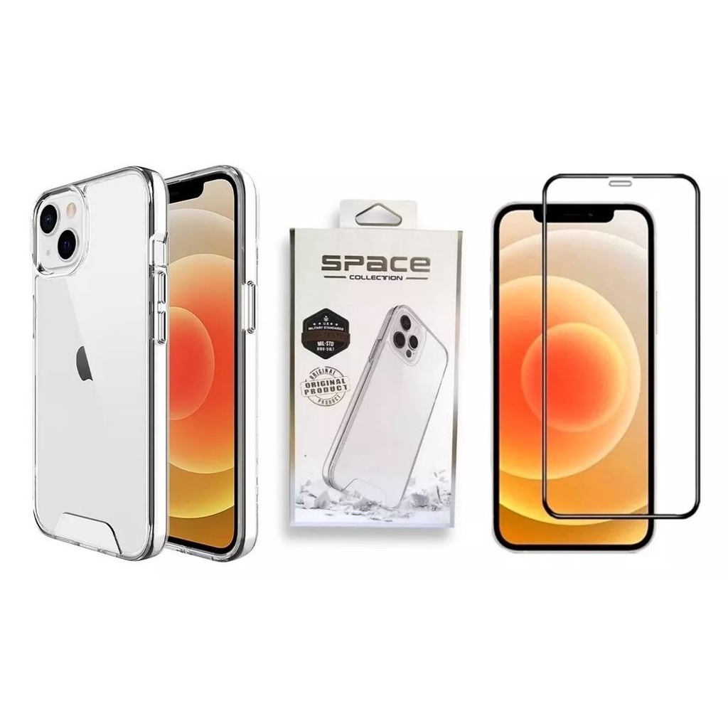 Capa Capinha Space + 2 Peliculas Para iPhone 14 Pro Max Plus | Shopee ...